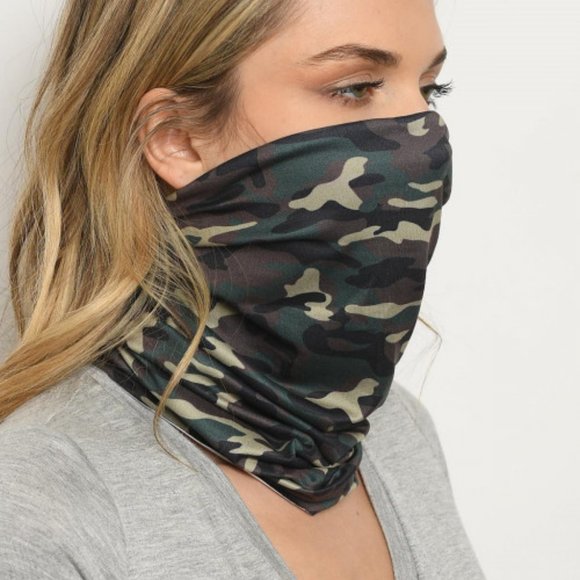 Trend Setter Diva Boutique | Accessories | Camo Print Pull Over Face ...